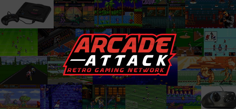SEGA Mega Drive (Genesis) - Arcade Attack