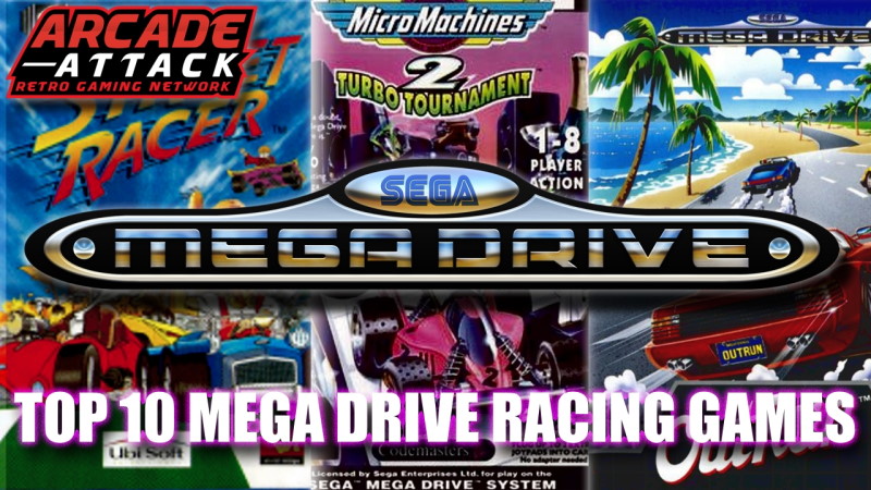 SEGA Genesis Racing Games - Top Ten- Arcade Attack